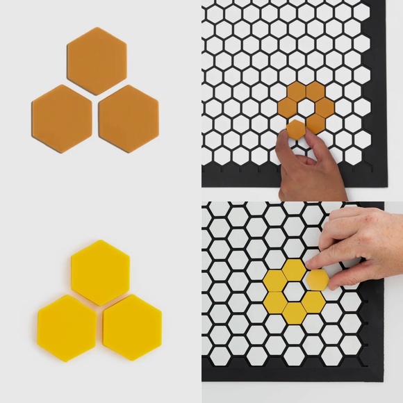 Letterfolk | Other | Letterfolk Tile Bundle Marigold Carmel | Poshmark